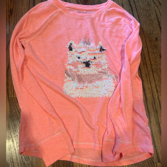 Cat & Jack | Shirts & Tops | Cat Jack Sequin Long Sleeve Polar Bear ...